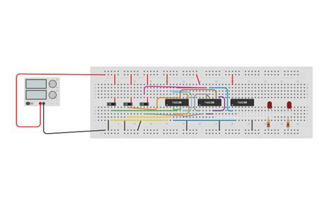 Circuit Design Full Adder Using Universal Gates Tinkercad