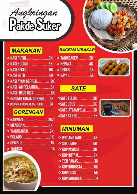 Desain Menu Makanan Coreldraw Arena Desain Desain Menu Makanan Coreldraw Arena Desain