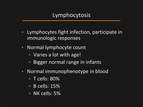 Benign Leukocytoses Kristine Krafts Md Ppt Download