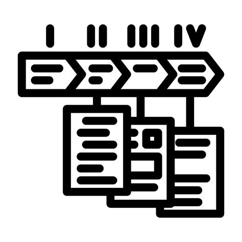 Content Organization Technical Writer Line Icon Vector Illustration 41499866 Vector Art At Vecteezy