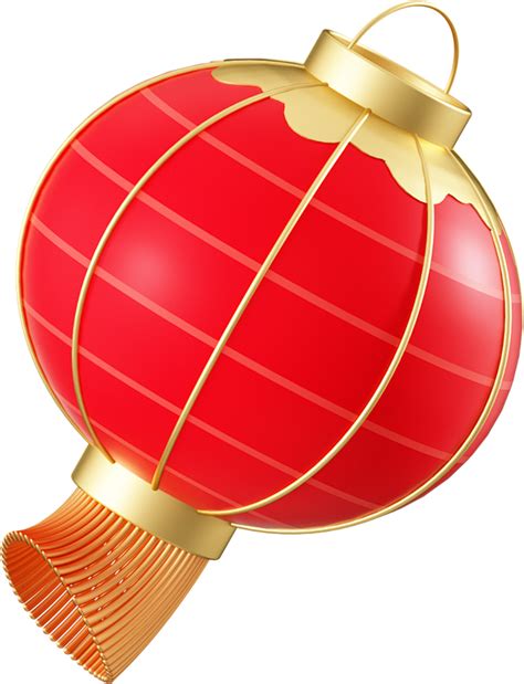 C4d新年灯笼3d