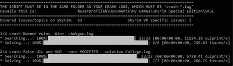 Cla Sse Crash Log Analyzer At Skyrim Special Edition Nexus Mods And Community