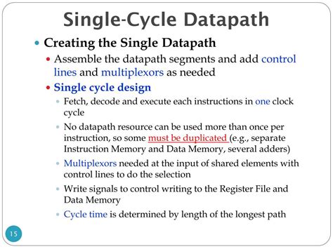 Ppt Basic Mips Architecture Single Cycle Datapath And Control