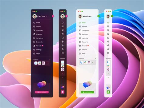 Responsive Menu Explorations By Kien Tran On Dribbble