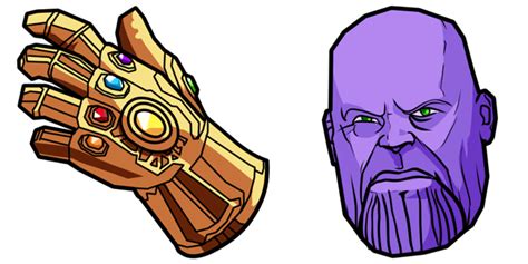 Thanos Infinity Gauntlet Cursor Marvel Cursor Sweezy Custom Cursors
