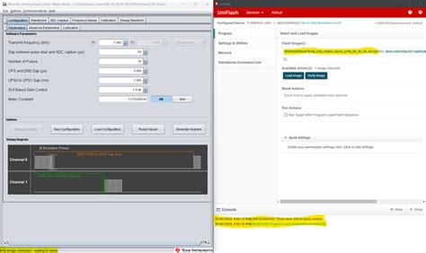 Evm430 Fr6047 Uss Design Center App Hid Bridge Connected Waiting For Device Msp Low