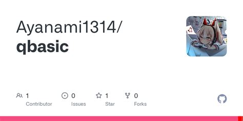 Github Ayanami1314qbasic