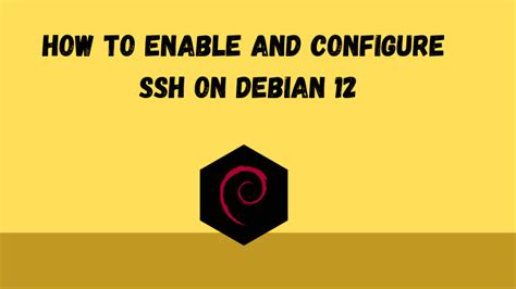 Enable And Configure Ssh Archives Engr Programmer