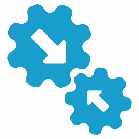Integration Connect Connection Gears Settings System Tools Icon
