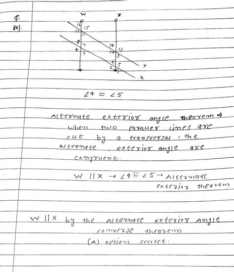 [solved] if 24 ~ 25 then determine which lines are parallel and state