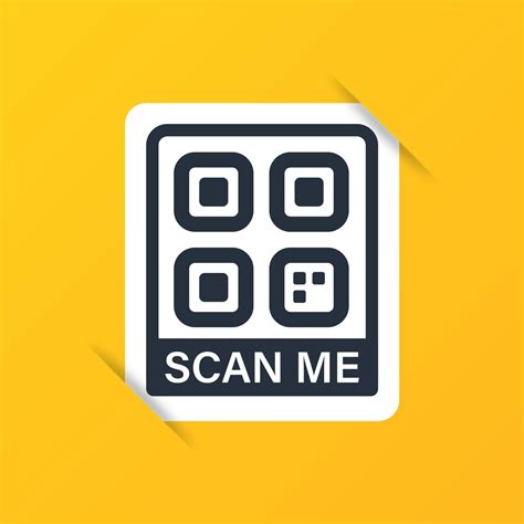 Scanner Licône Du Code Qr Code De Réponse Rapide Ou Code Qr Pour Lapplication Mobile Le