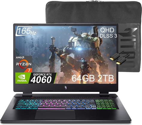 Amazon Com Acer Nitro 17 Gaming Laptop AMD Ryzen 7 7840HS Octa Core CPU NVIDIA GeForce RTX