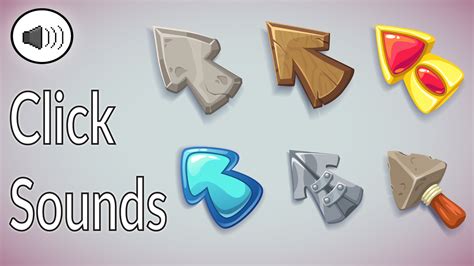 Click Sounds (UI SFX) – ASSET CLOUD