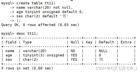 数据库约束详解：null、default、唯一键与外键 Csdn博客