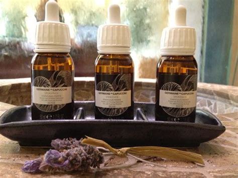 Five Essential Oils From The Germaine De Capuccini Product Line Each