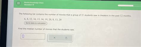 module knowledge checkquestion 11the following list