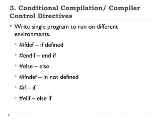 Lecture Preprocessor And Header File PPT