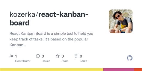 Github Kozerka React Kanban Board React Kanban Board Is A Simple Tool To Help You Keep Track