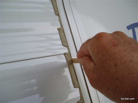 Re Sealing A Window In A Travel Trailer
