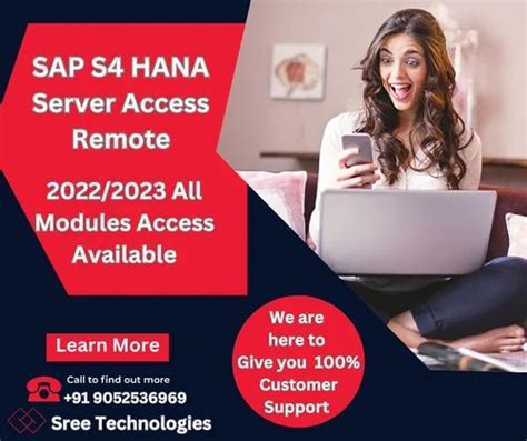Sap S Hana Server Access Remote Service At Month In Hyderabad ID