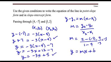 Line Equation That Passes Through Two Points At Anna Octoman Blog