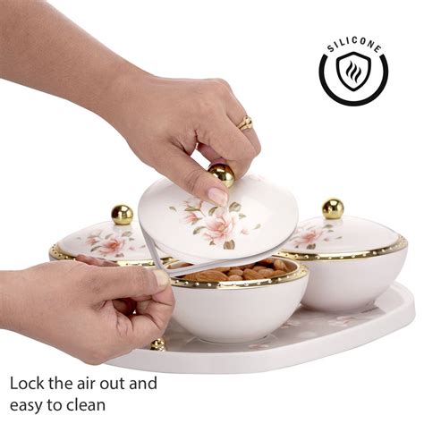 Classico Dry Fruit Container Set Of 4 Nayasa