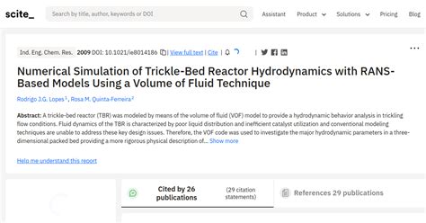 Numerical Simulation Of Trickle Bed Reactor Hydrodynamics With Rans Based Models Using A Volume