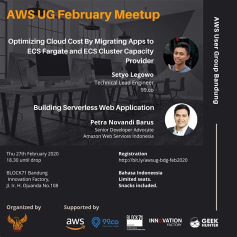 geekhunter on linkedin aws bandung awsmeetup eventbandung