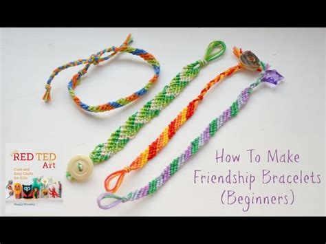 Friendship Bracelets Tutorial Easy
