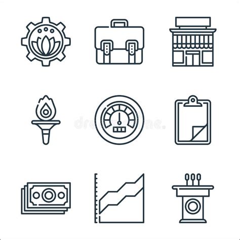 Performance Motivation Graph Stock Illustration Illustration Of