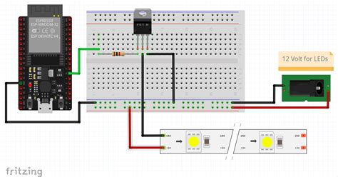 Switching LED Strips And Other Loads With The ESP32