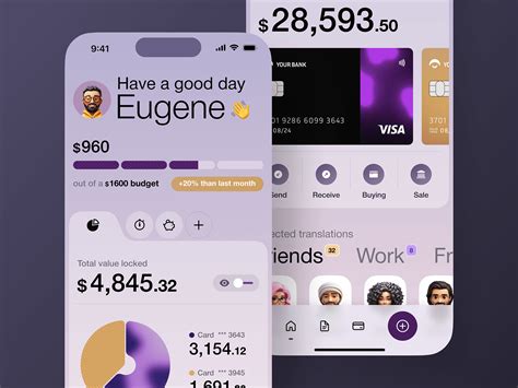 Crypto Wallet Mobile App Ui Web3 Dashboard Behance