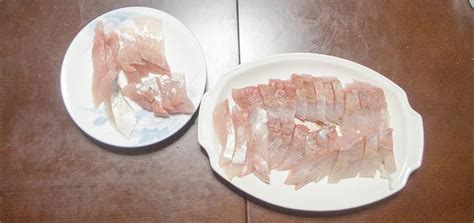 カンパチの刺身を作ってみる Logw ログウ個人的な記録用