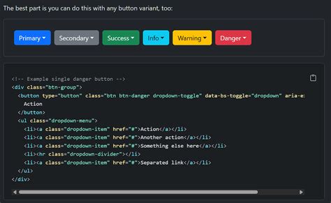 Dropdown Button Component Radzenblazor Components Radzen