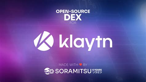 klaytn open source dex by soramitsu