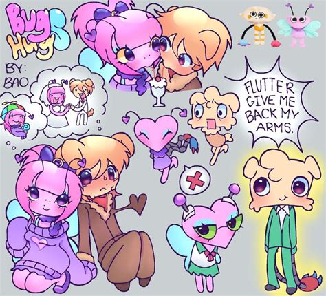 Goob X Flutter Bughugs Good Horror Games World Icon Sketch Book