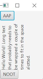 Javafx Rotate Label Issue Stack Overflow