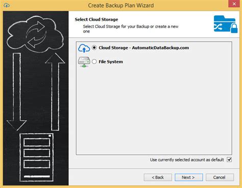 Backup Client Configuration AutomaticDataBackup Com