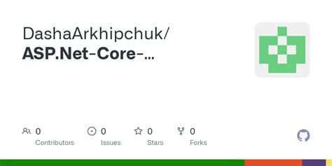 GitHub DashaArkhipchuk ASP Net Core Arkhypchuk