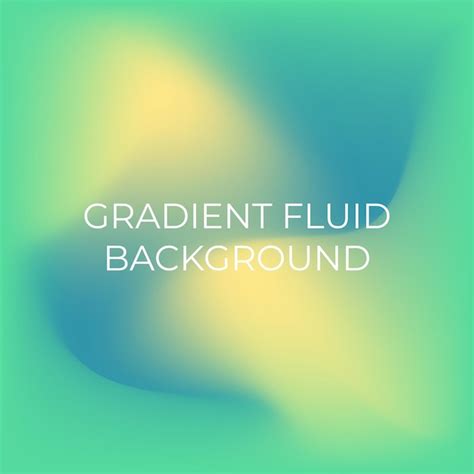 Premium Vector Blue Green Gradient Waves With Fluid Background Design