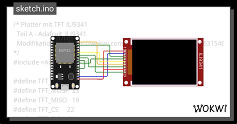 Esp32ili9341 A Wokwi Esp32 Stm32 Arduino Simulator