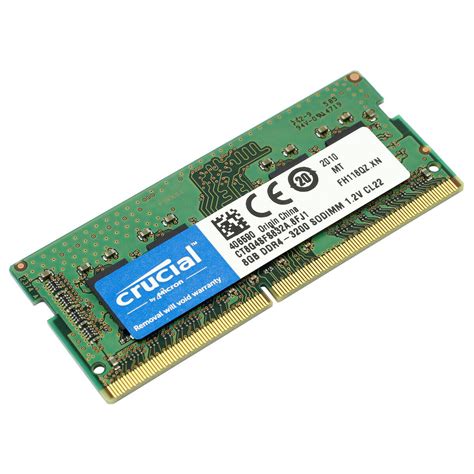 Crucial 8gb X2 Ddr4 3200 Mhz Pc4 25600 Laptop Sodimm Non Ecc 260 Pin