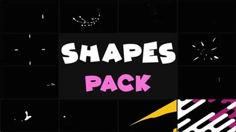 Shapes Pack After Effects After Effects 169031880