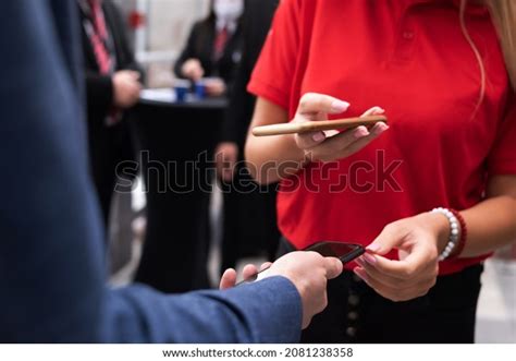 qr code scanning event photos images and pictures shutterstock