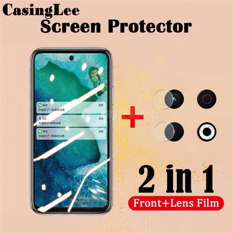 Pieces For Tecno Spark Pro Screen Protector Tempered Glass Camera Lens Protector Glass