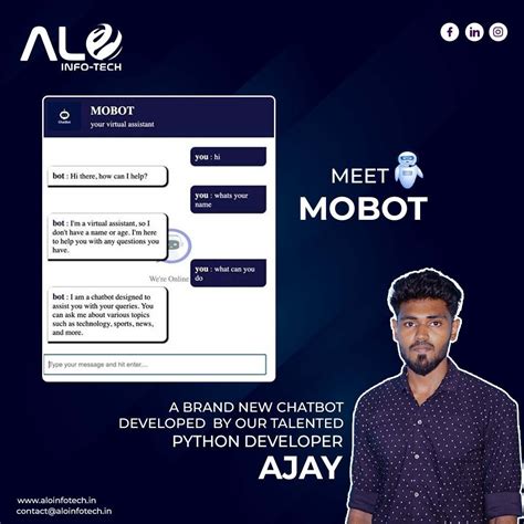 Alo Info Tech On Linkedin Mobot Techinnovation Aiassistant