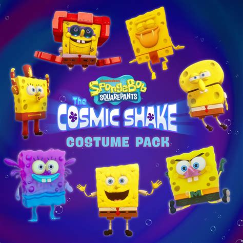 Spongebob Squarepants The Cosmic Shake Costume Pack Dlc