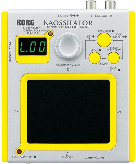Korg Kaossilator Dynamic Phrase Synthesizer Musical Instruments