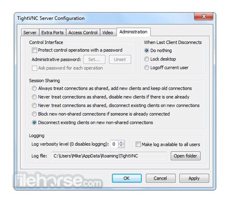 Tightvnc Server
