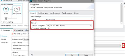 encrypt mule message with anypoint jce and xml encrypter